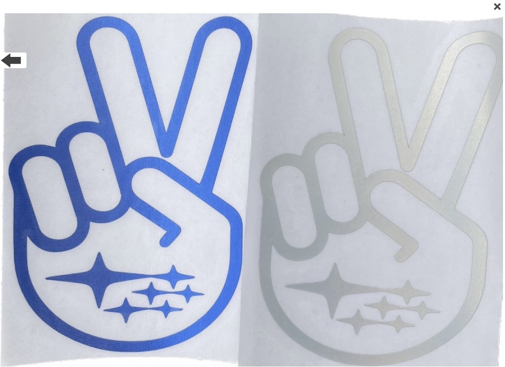 PEACE SUBARU SAMOLEPKA - SUBARU OPAVA